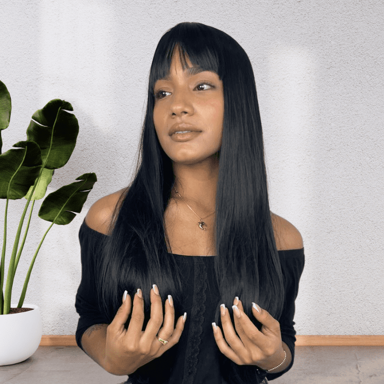 Peluca con capul negra – Mulata